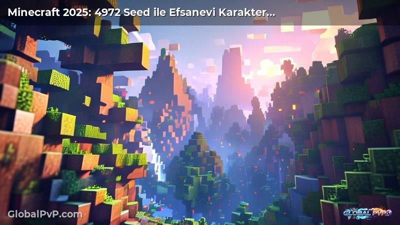 Minecraft 2025: 4972 Seed ile Karakter Stratejileri | Global PVP